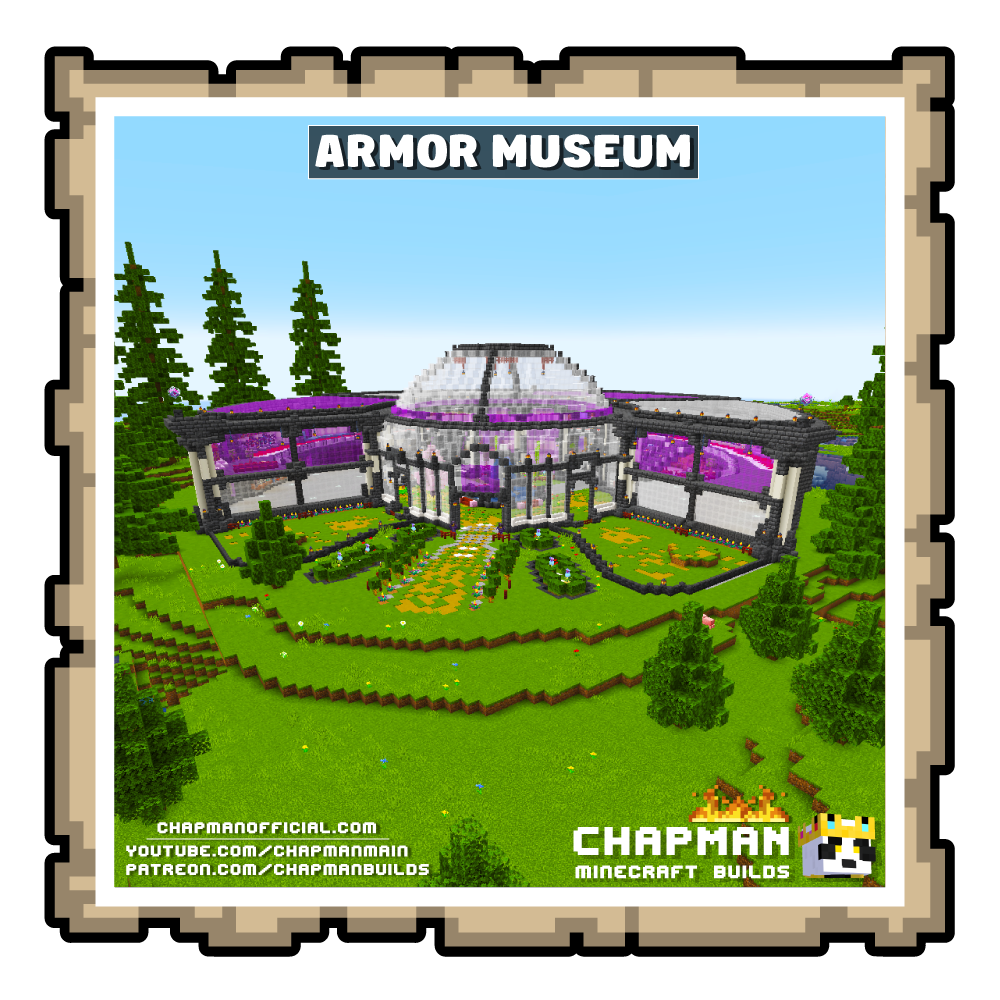 Armor Museum - (Full Interior) – Chapman Minecraft Farms & Schematics